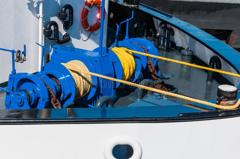 Close-up Colorido Da Parte Traseira De Um Navio Foto de Stock - Imagem ...