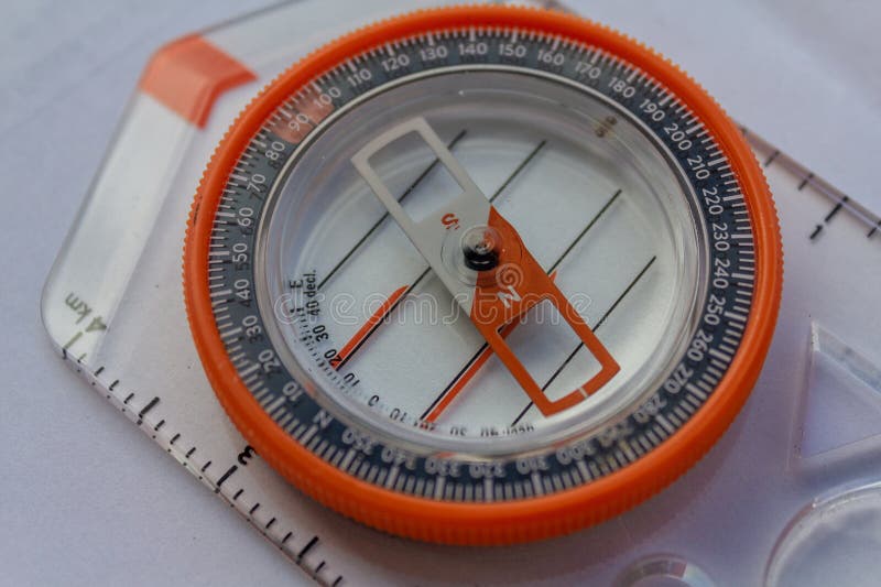 Close up of a compass stock photo. Image of equipment - 346028172