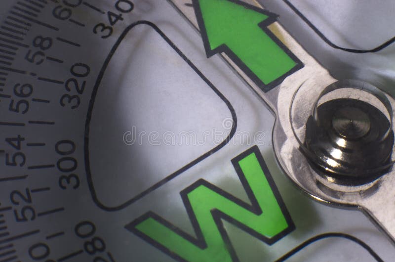 Close-up of a compass dial stock image. Image of nautical - 310596323