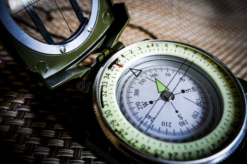 Close-up of compass scale editorial photography. Image of design ...