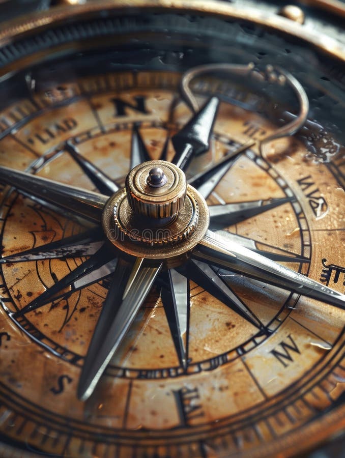Detailed View Compass Sitting Table Stock Photos - Free & Royalty-Free ...
