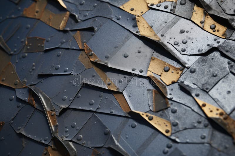 A Close-up of Composite Material Used in Aerospace Stock Illustration ...
