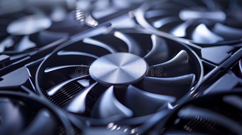 Computer CPU Cooling Radiator Motherboard Close-up Stock Image - Image ...