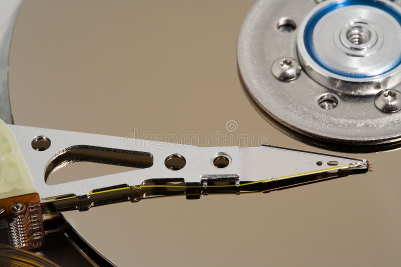 Close Up Of A Computer Hard Drive Internal Picture. Image: 630421