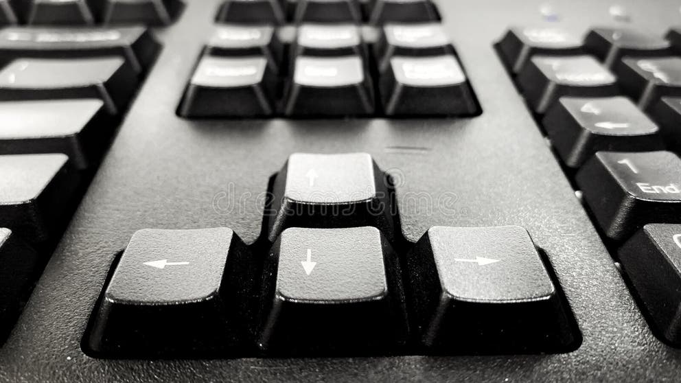 Close Up of Computer Keyboard Graphics for Illustrations Stock Image ...