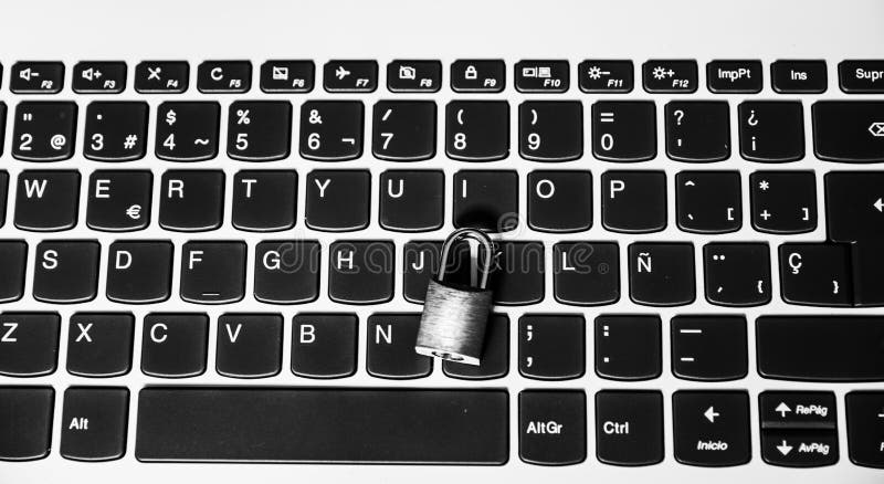 Internet Security and Data Protection Stock Image - Image of concept ...