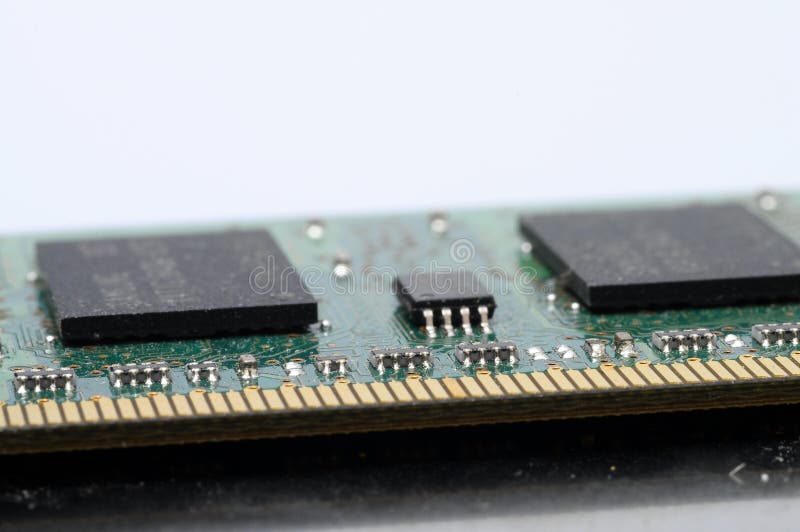 Close Up of Computer Memory Stock Photo - Image of repair, computer ...