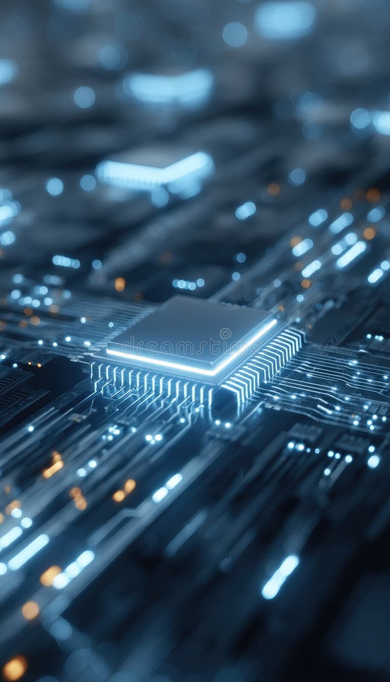 Microcomputer Chip Stock Illustrations – 69 Microcomputer Chip Stock ...