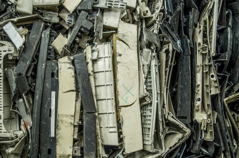 Close Up of Computer Parts of Electronic Parts As Garbage Stock Image ...