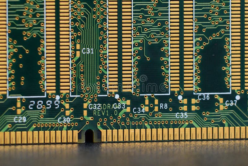 Close-up of Computer RAM Random Access Memory. Editorial Photo - Image ...