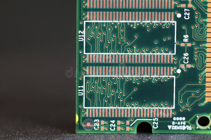Close-up of Computer RAM Random Access Memory. Editorial Photo - Image ...
