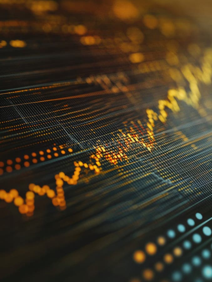 A Close-up of a Computer Screen with a Bright Light Illuminating the ...