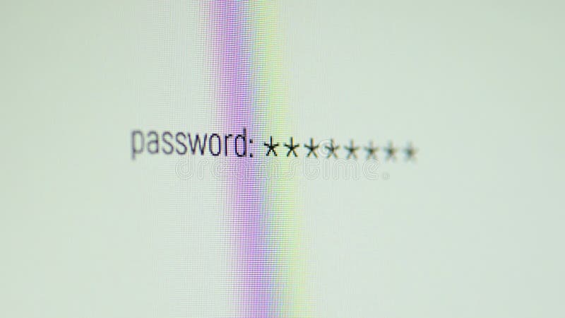 Entering Incorrect Password while Logging To Website Stock Video ... Entering Incorrect Password while Logging To Website Stock Video ...