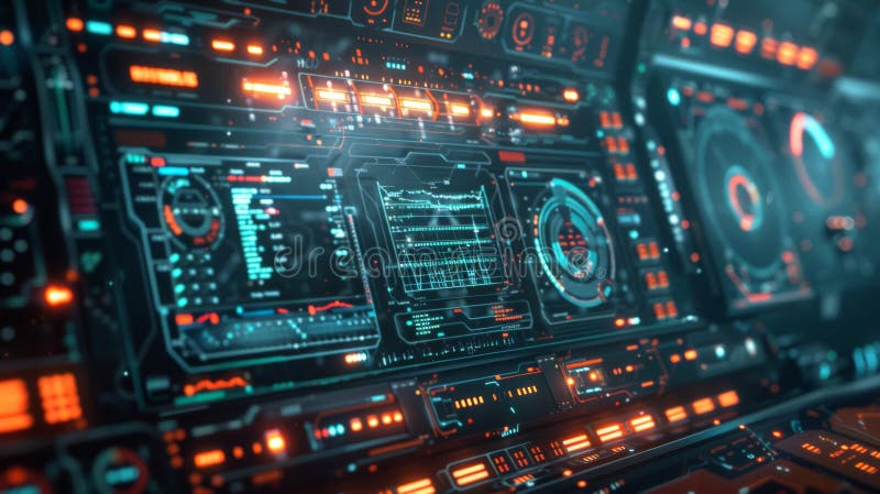 Computer Screen Speedometer Ai Generated Stock Photos - Free & Royalty ...