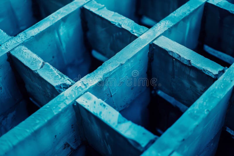 Close Up of Concrete Blocks Stock Photo - Image of angular, arrangement ...