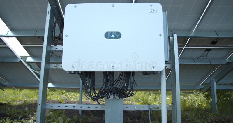 Solar Panel Produces Green, Environmentaly Friendly Energy from the ...