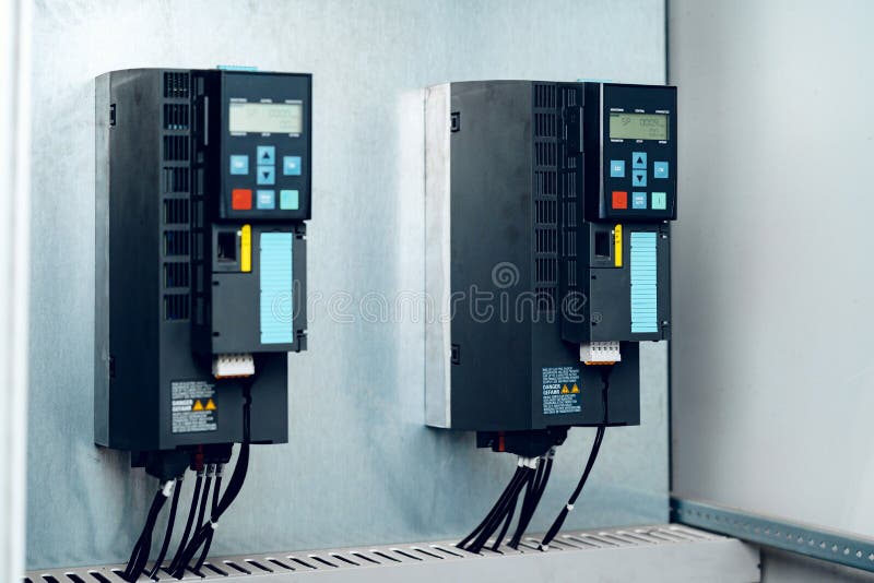 Close Up of Control Panel in Industrial Production Factory Stock Image ...