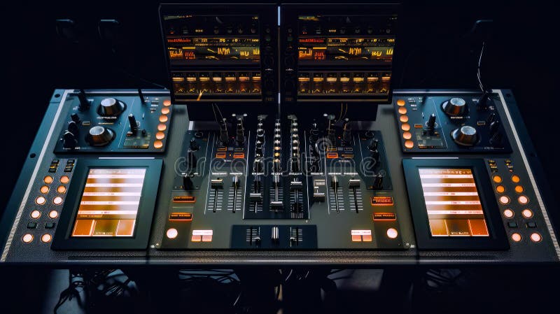 Close Up of Control Panel with Multiple Controls on the Side of it ...