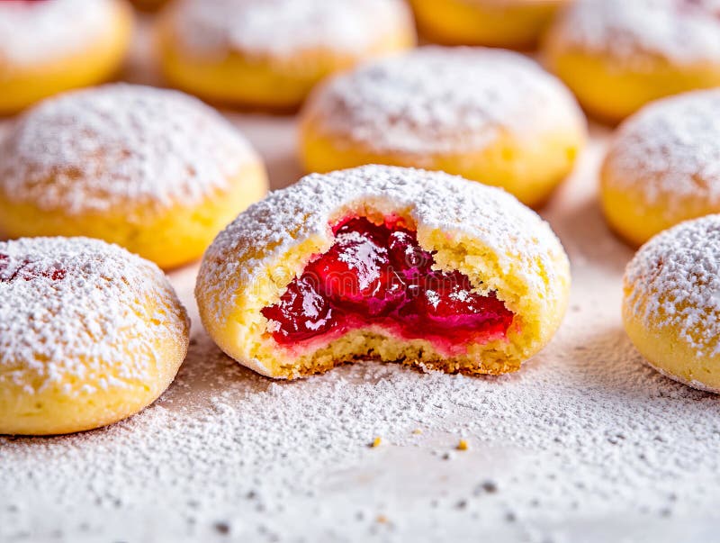 A Close Up of a Cookie with a Bite Taken Out of it Stock Image - Image ...