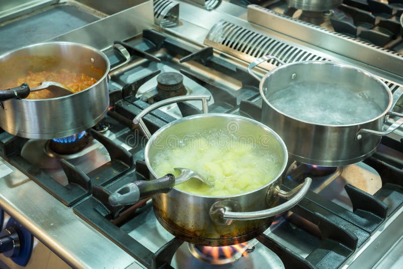 Close Up of Cooking on the Stove Stock Image - Image of recipe, school ...
