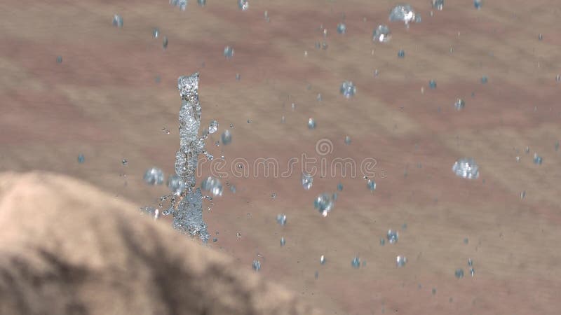 A Close-up of a Cool Dripping Stream. Stock Footage - Video of nature ...