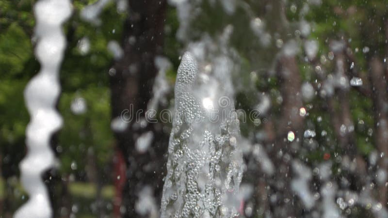 A Close-up of a Cool Dripping Stream. Stock Video - Video of summer ...
