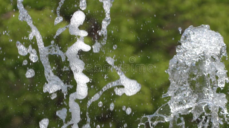 A Close-up of a Cool Dripping Stream. Stock Footage - Video of view ...
