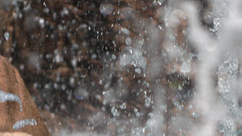A Close-up of a Cool Dripping Stream. Stock Footage - Video of cool ...