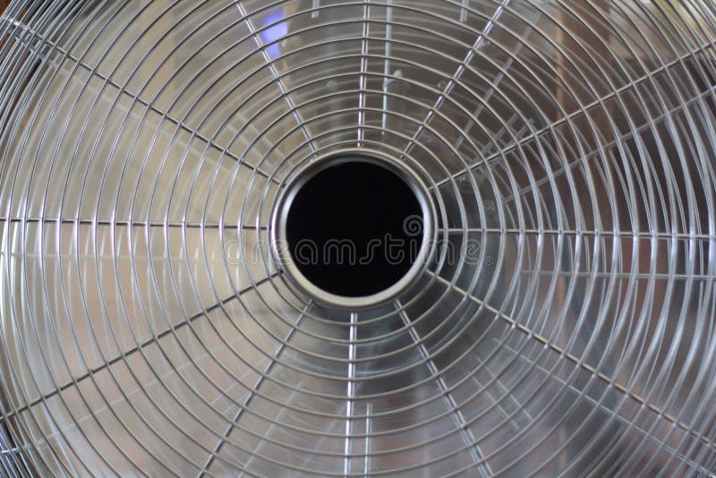 Close Up of Cooling Fan in Working Mode Stock Photo - Image of blades ...