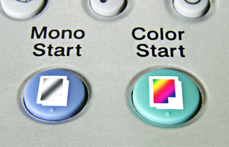 Copier control panel stock photo. Image of copier, buttons - 4901832