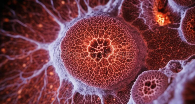 Close-up of a Coral Reef, Showcasing Its Intricate Structure and ...