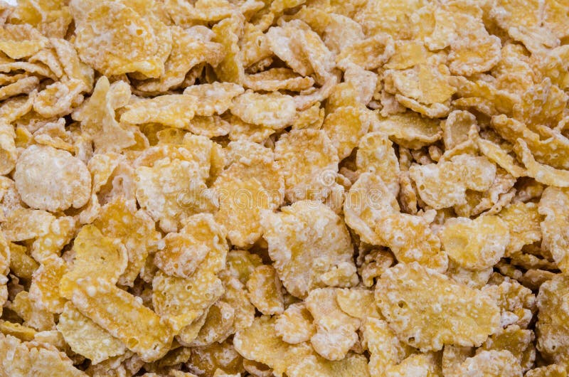 Close up of corn flakes stock image. Image of flake, nutrition - 35108755