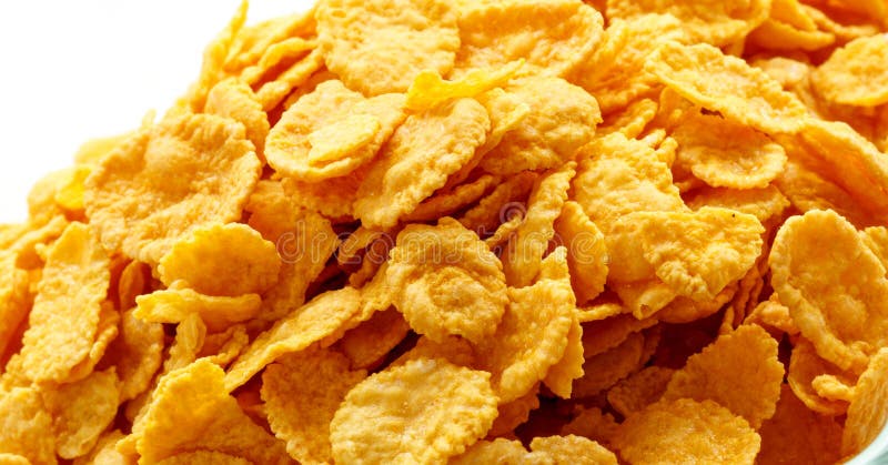 Close up of cornflakes stock image. Image of concept - 55346783