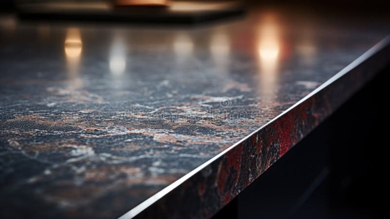 A Close Up of a Counter Top with Some Objects on it, AI Stock Image ...