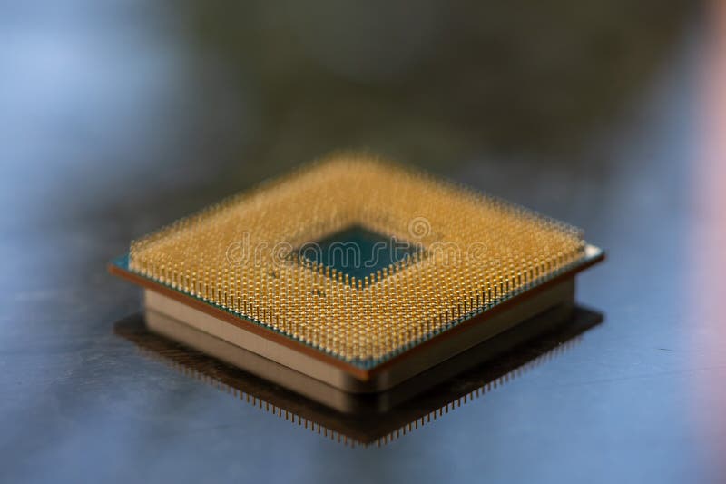 Close-up of a CPU stock image. Image of board, electrical - 297941185