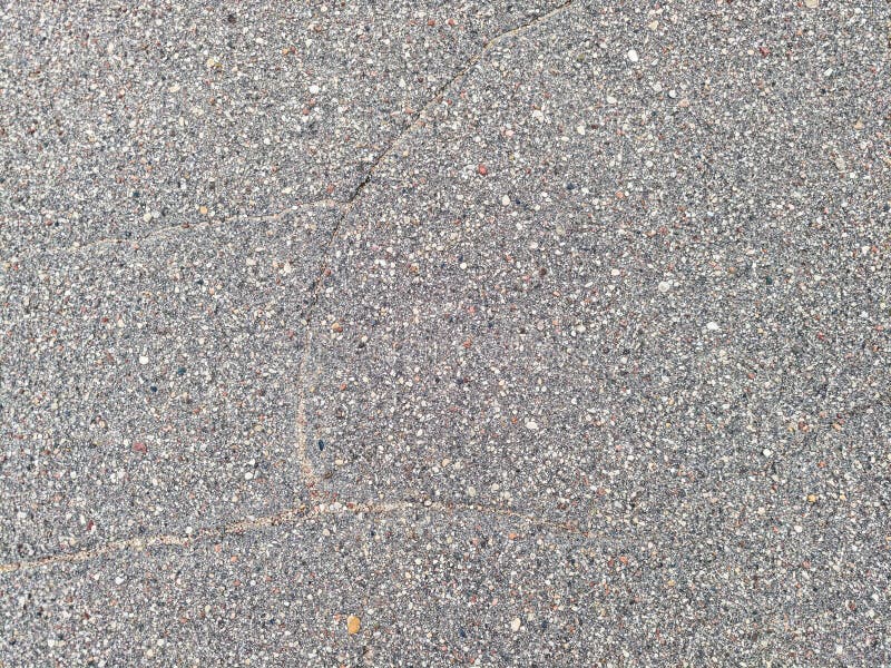 Close Up of Cracked Asphalt Pavement Surface with Rough Texture Stock ...
