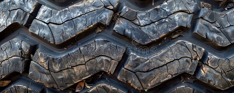 Close-up of Cracked Rubber Tire Texture Stock Image - Image of cracks ...