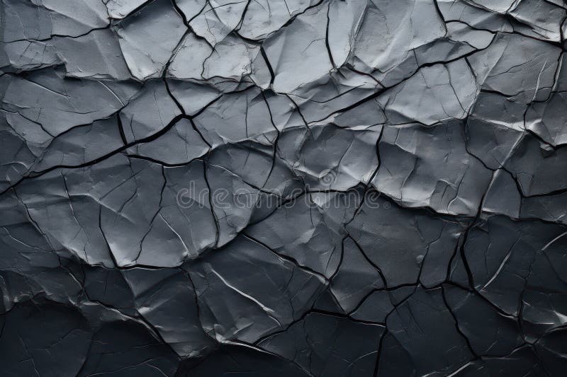 A Close Up of a Cracked Surface Stock Illustration - Illustration of ...