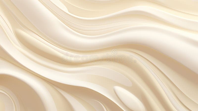Close Up of a Creamy Whipped Cream Texture for Background and Design ...