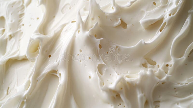 Close Up of Creamy White Texture Background with Smooth Abstract ...