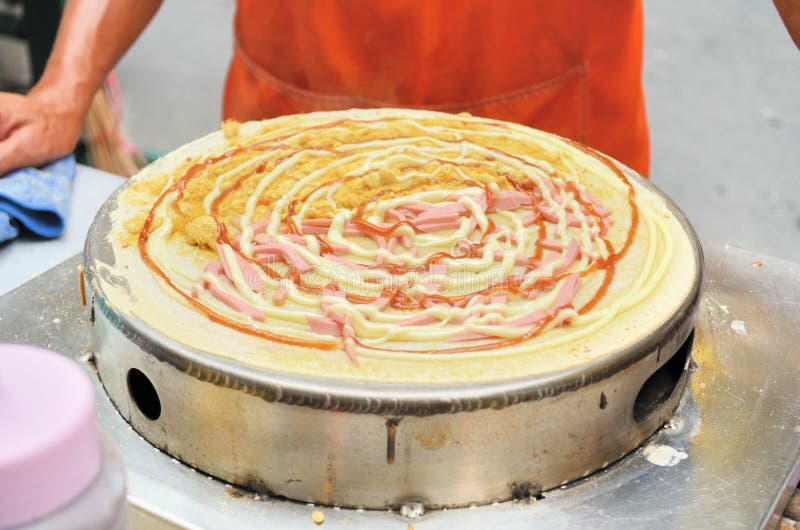 Close up a crepe stock image. Image of male, fresh, sale - 24125923