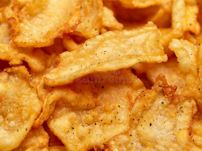 Crispy pork texture stock photo. Image of crunchy, snack - 300728188