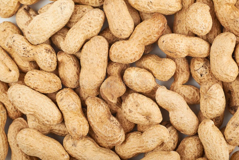 Surface Coated with Peanuts Stock Photo - Image of groundnut, heap ...