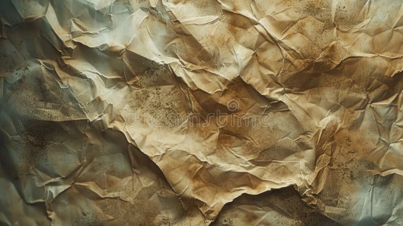 Close Up of Crumpled Paper, Versatile for Various Projects Stock Image ...