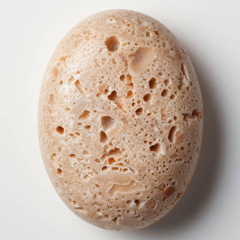 Close-up of a Crusty Bread Roll Stock Illustration - Illustration of ...