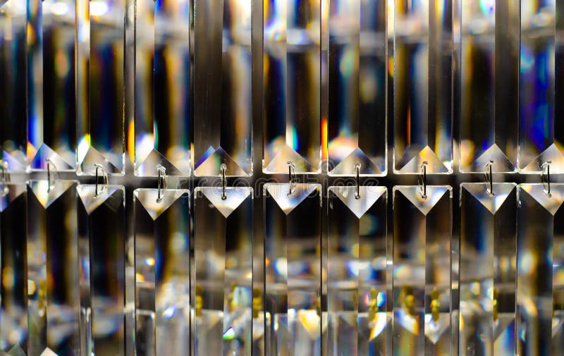 Close-up of Crystal on the Chandelier Stock Image - Image of crystal ...