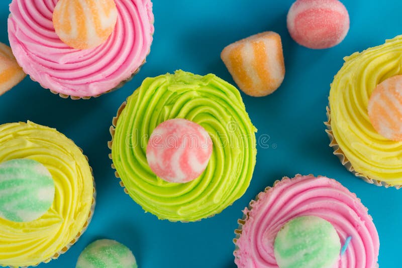 Close-up of cupcake stock photo. Image of sweet, cupcake - 80251974