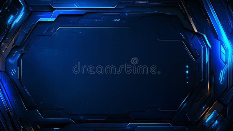 A Close-up of a Current Hexagonal Pattern in a Refined Blue Color ...