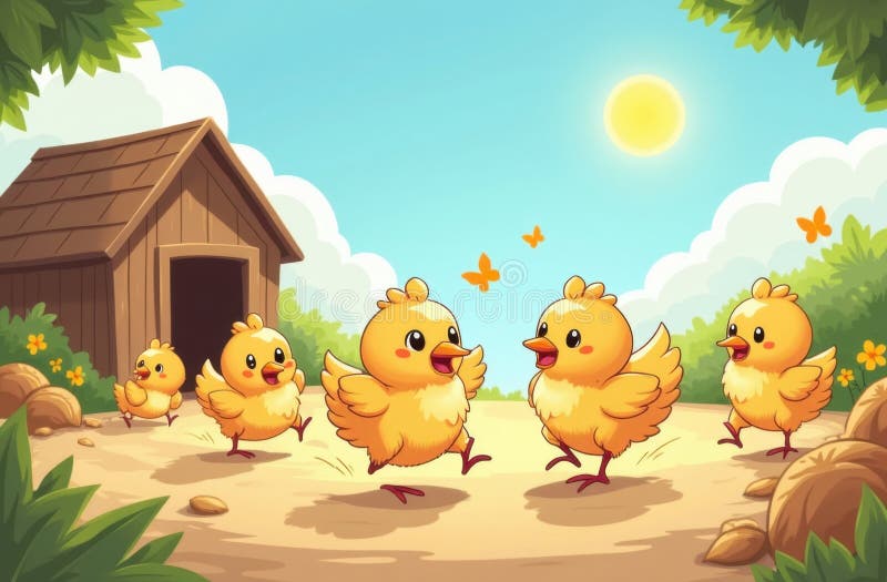 Close Up of Cute Baby Chickens Running Around 16-1-2025 Stock ...