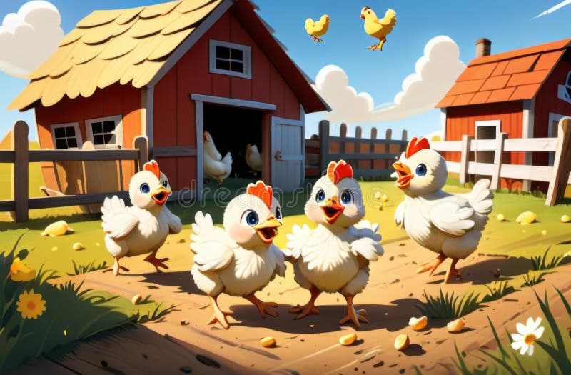 Close Up of Cute Baby Chickens Running Around 16-1-2025 Stock ...